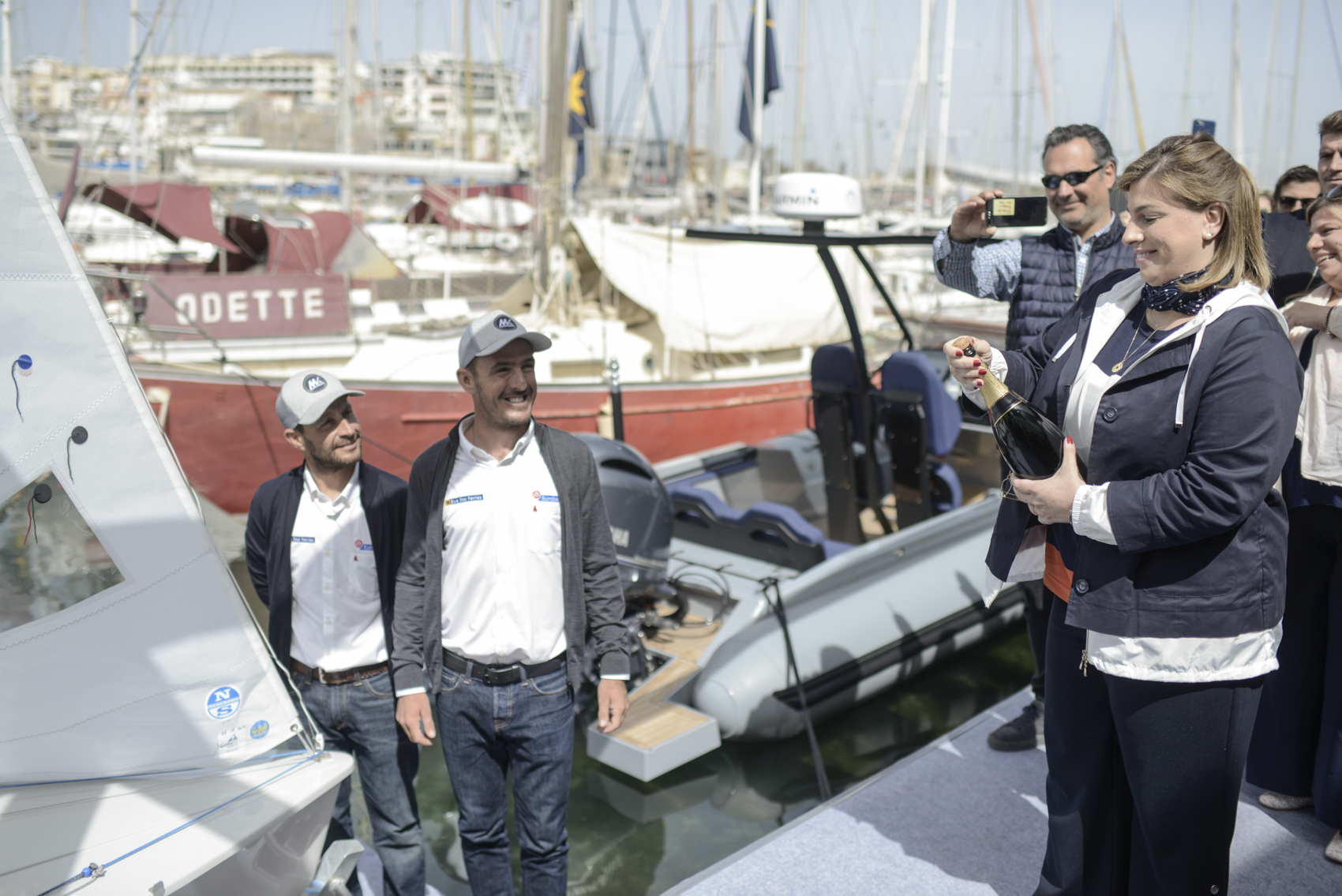 Boat Christening: Panagiotis Mantis & Paulos Kagialis - Amvyx